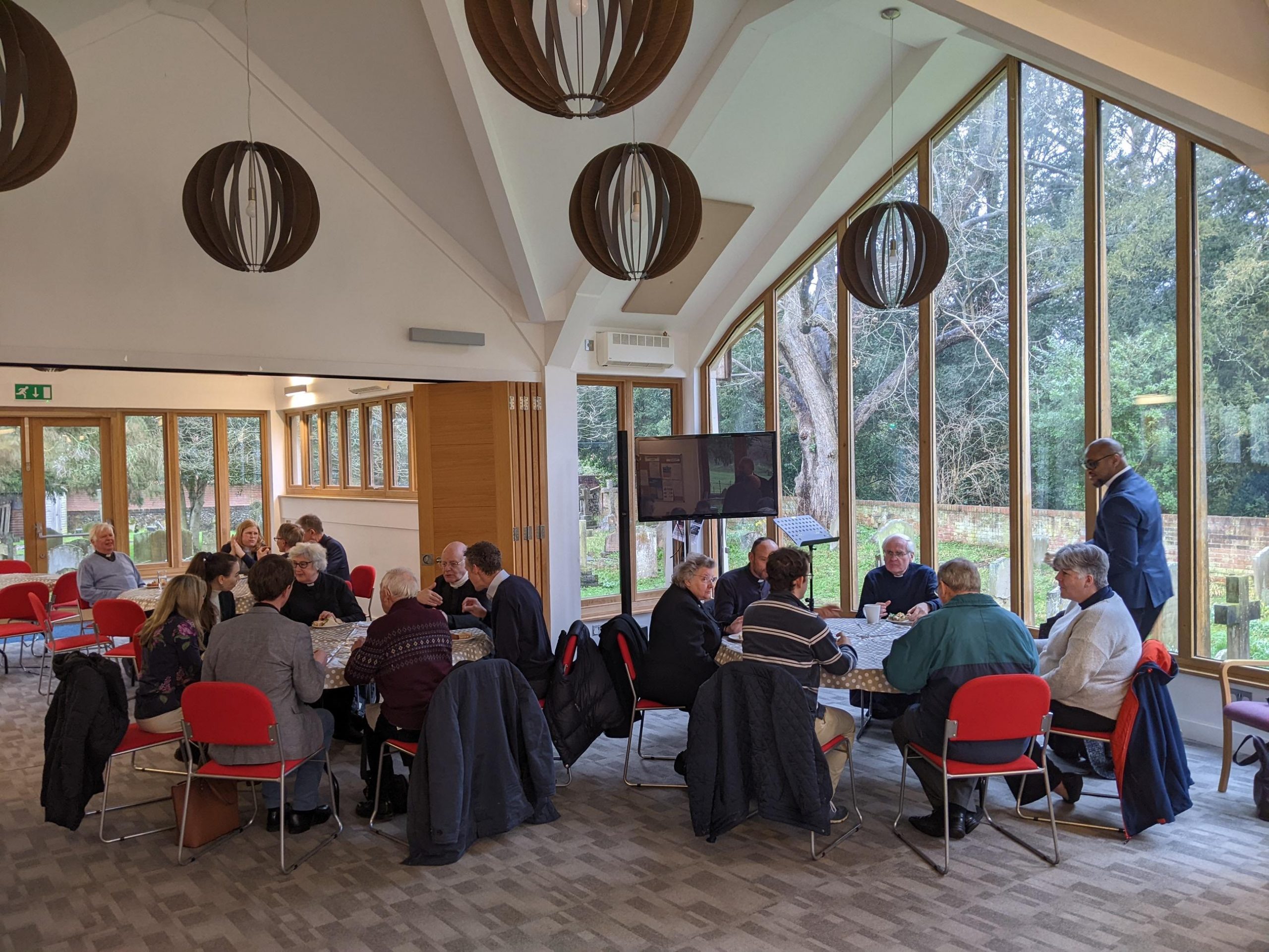 Bishop Steven’s visit to the Deanery – Sonning Deanery