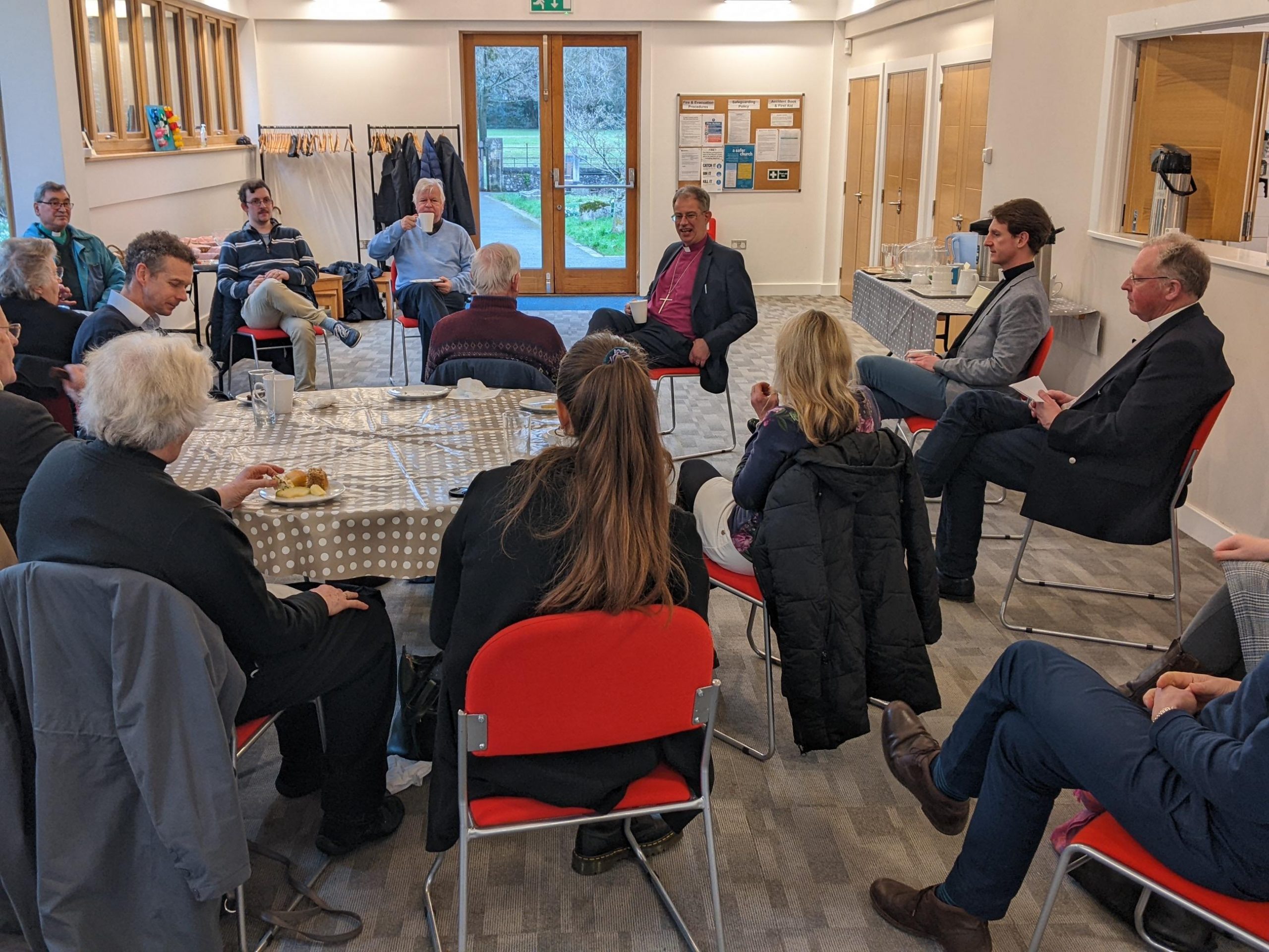 Bishop Steven’s visit to the Deanery – Sonning Deanery